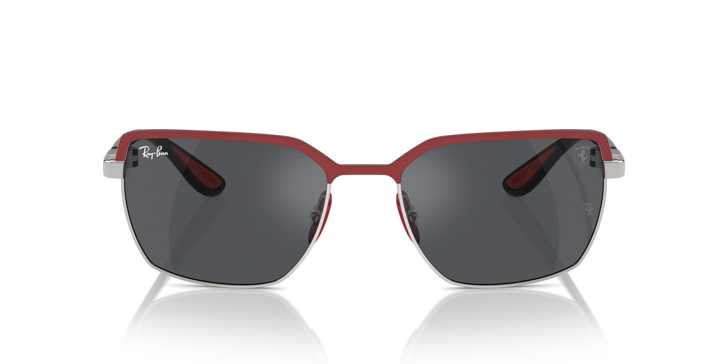 Anteojos De Sol Ray-Ban RB3743M Gris/Rojo – Ópticas GMO