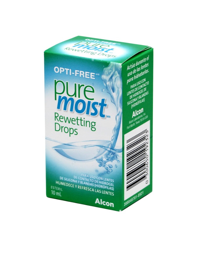 Opti Free PureMoist Rewetting Drops 10 ML – Ópticas GMO